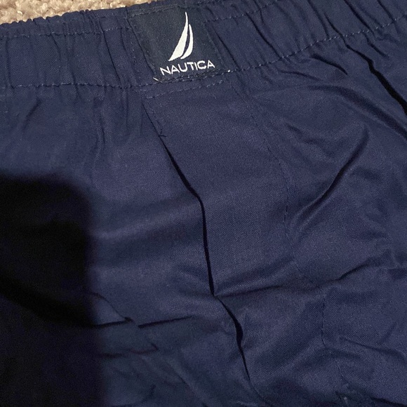 Nautica | Underwear & Socks | New Mens Nautica Navy Blue Woven Boxer ...